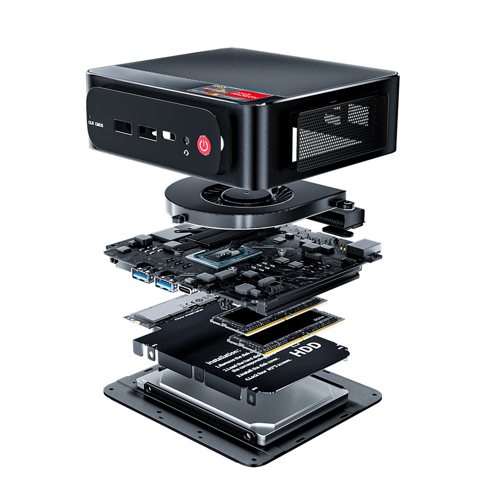SER5 AMD Ryzen 5 5600H 16G 500G AMD Ryzen MINI PC Shenzhen Azw SER5 AMD Ryzen 5 5600H 16G 500G AMD Ryzen MINI PC Shenzhen Azw